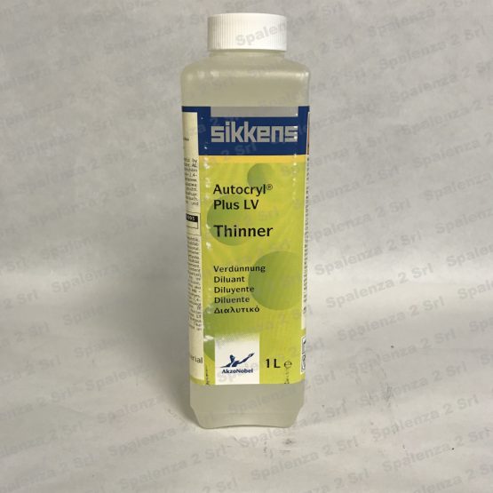 Sikkens Autocryl Plus LV Thinner Codice 538684 Lt. 1 - Spalenza 2 SRL